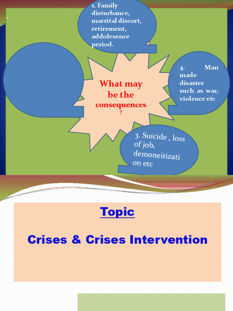 Crises & Crises Management-New | PDF | Mental Health | Mental Disorder