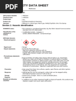 MSDS Un1002 Compressed Air | PDF | Safety | Occupational Safety And Health