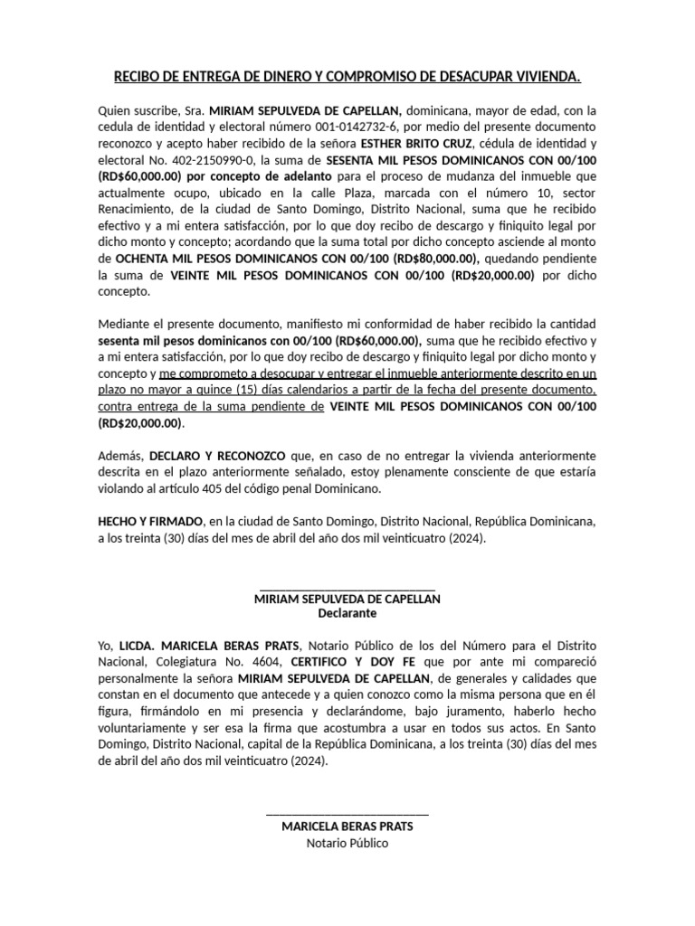 Descargo Miriam | PDF | Gobierno