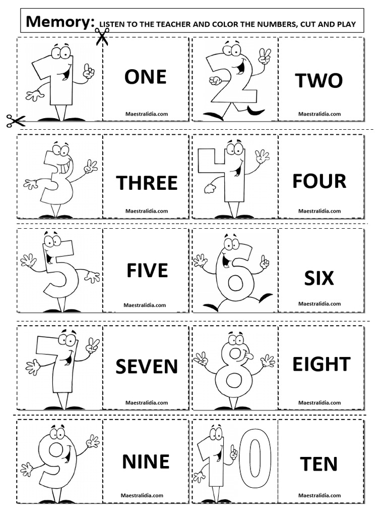 Numbers Memory | PDF