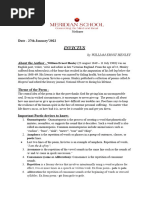 James Weldon Johnson's Courageous Sonnet | PDF | Poetry | Creative ...