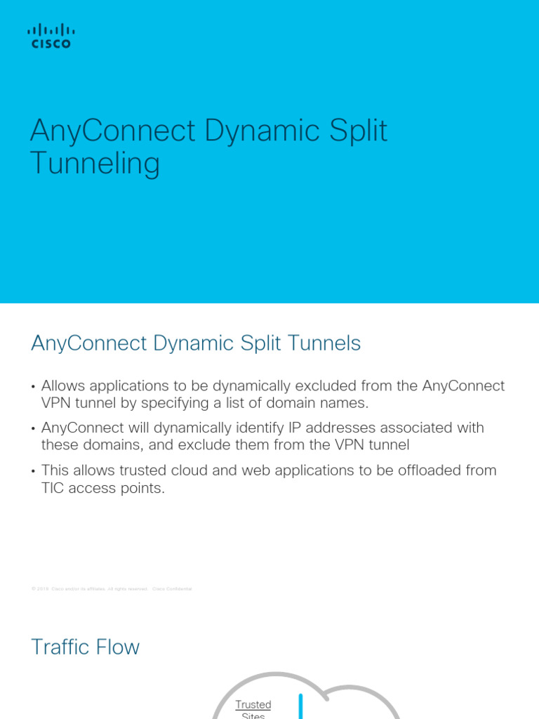 AC Dynamic Split Tunneling v2 | PDF | Virtual Private Network | Group ...