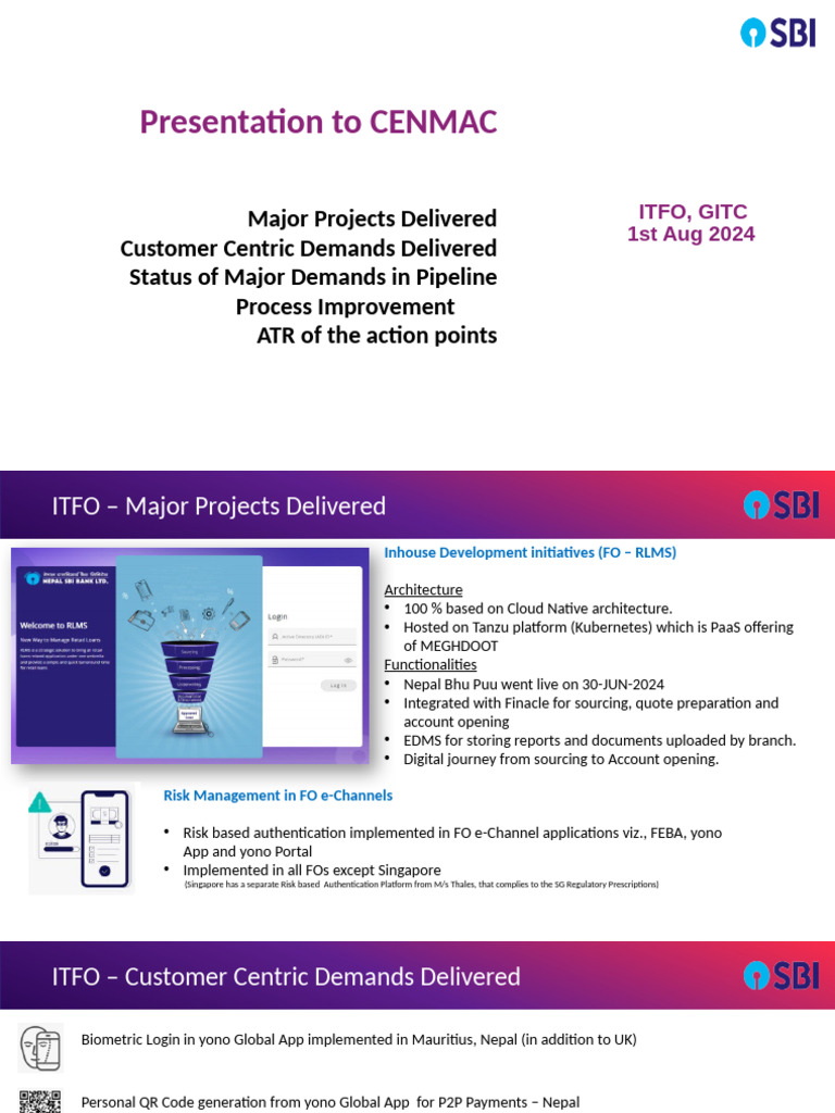 Itfo-Cenmac Aug 24 v5 | PDF | Mobile App | Databases