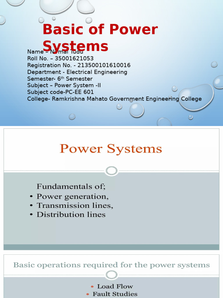 Power System2 | PDF