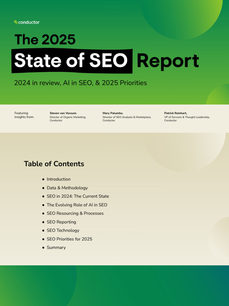 2024-12-The 2025 State of SEO Report | PDF | Search Engine Optimization ...