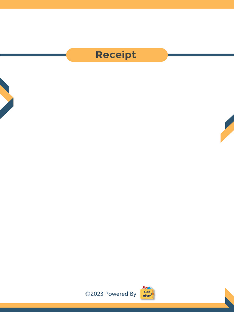 Receipt: ©2023 Powered by | PDF