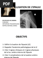 Signe de l'épaulette en traumatologie | PDF | Épaule | Appareil locomoteur