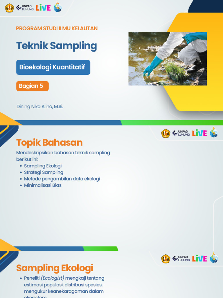 Teknik Sampling dalam Ilmu Kelautan | PDF
