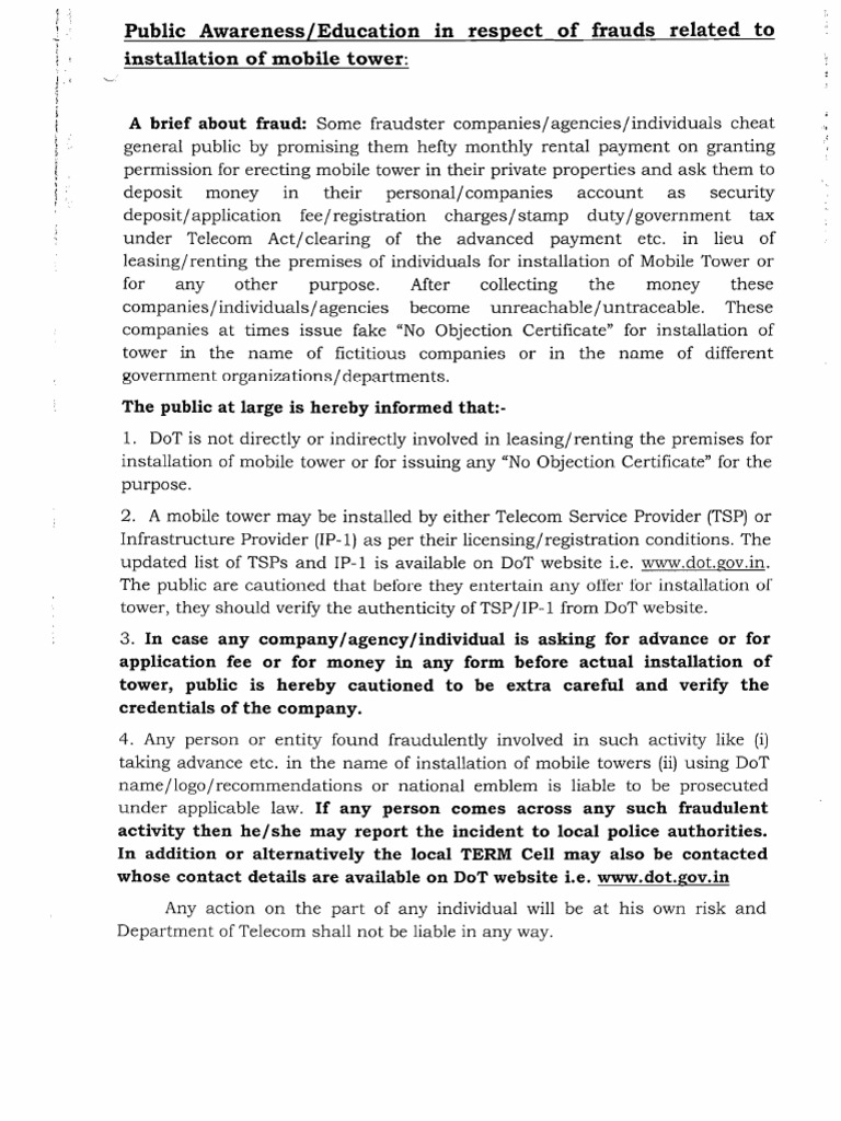 Revised Public Awareness | PDF