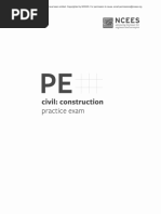 PE Civil - Structural Practice Exam | PDF | Beam (Structure) | Deep ...