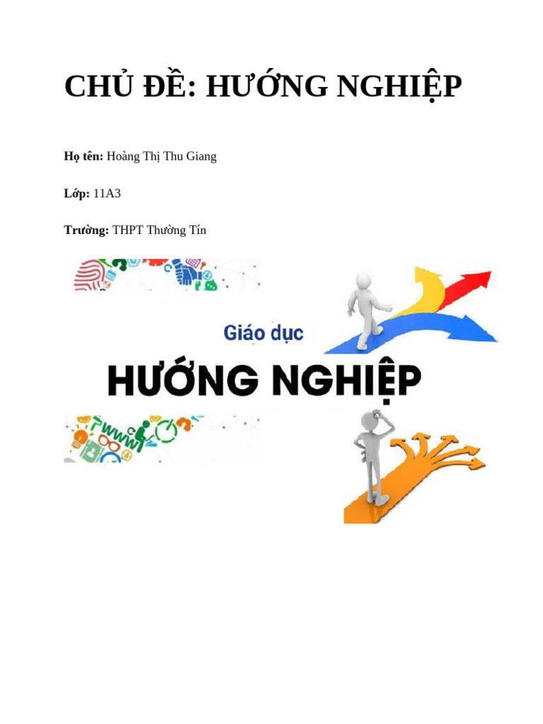 hướng nghiệp gddp | PDF