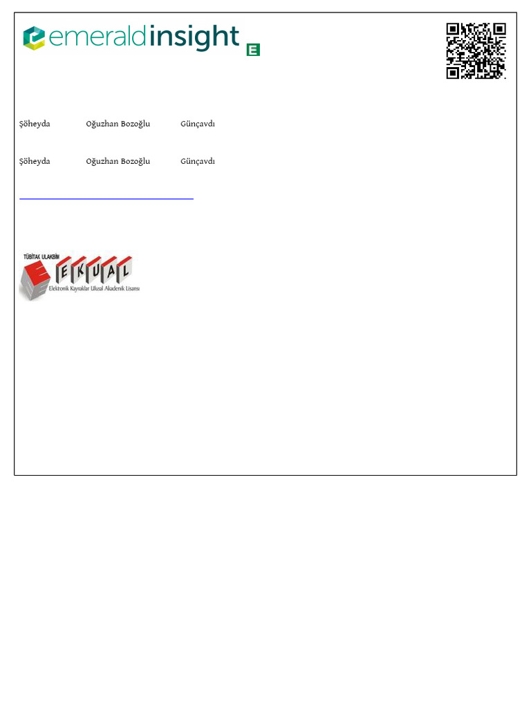 error management TLO-07-2016-0041 | PDF | Qualitative Research | Data