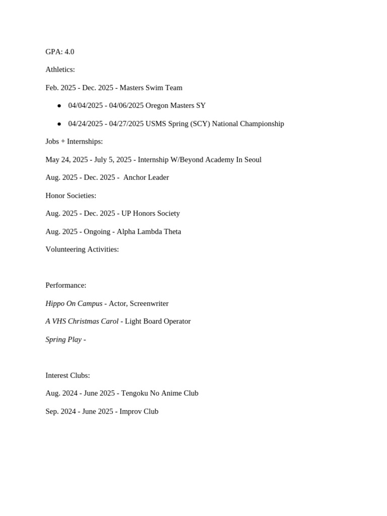 UGA - Application | PDF