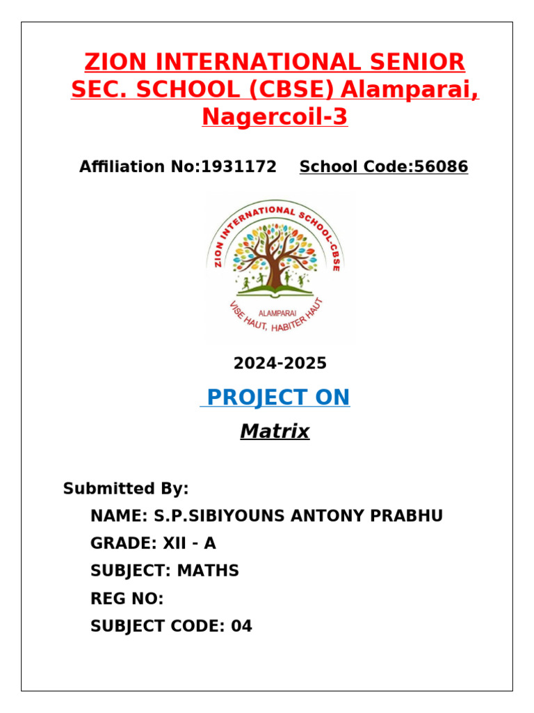 Maths Ives. FP | PDF