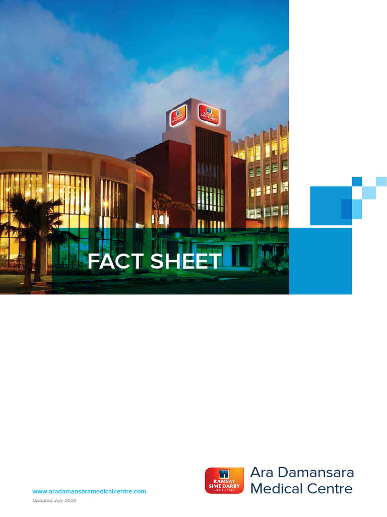 ADMC Fact Sheet Update 2020 - R3 | PDF | Clinical Medicine | Medical Specialties