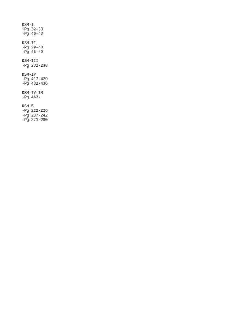 DSM Pages | PDF