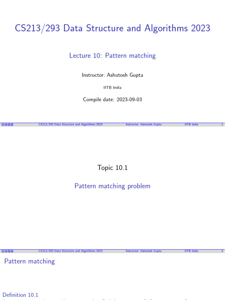 lec-10-kmp | PDF | Mathematical Logic | Software Engineering lec-10-kmp | PDF | Mathematical Logic | Software Engineering