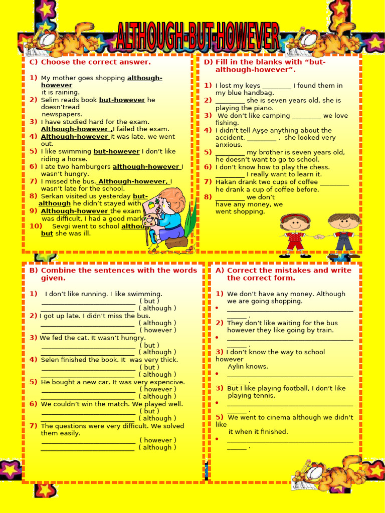 although-but-however | PDF