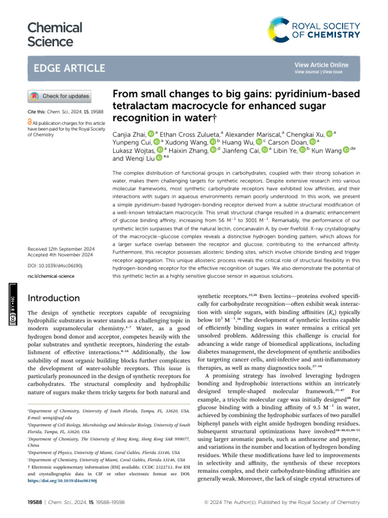 Unnatural Helical Peptidic Foldamers As Protein Segment Mimics | PDF ...