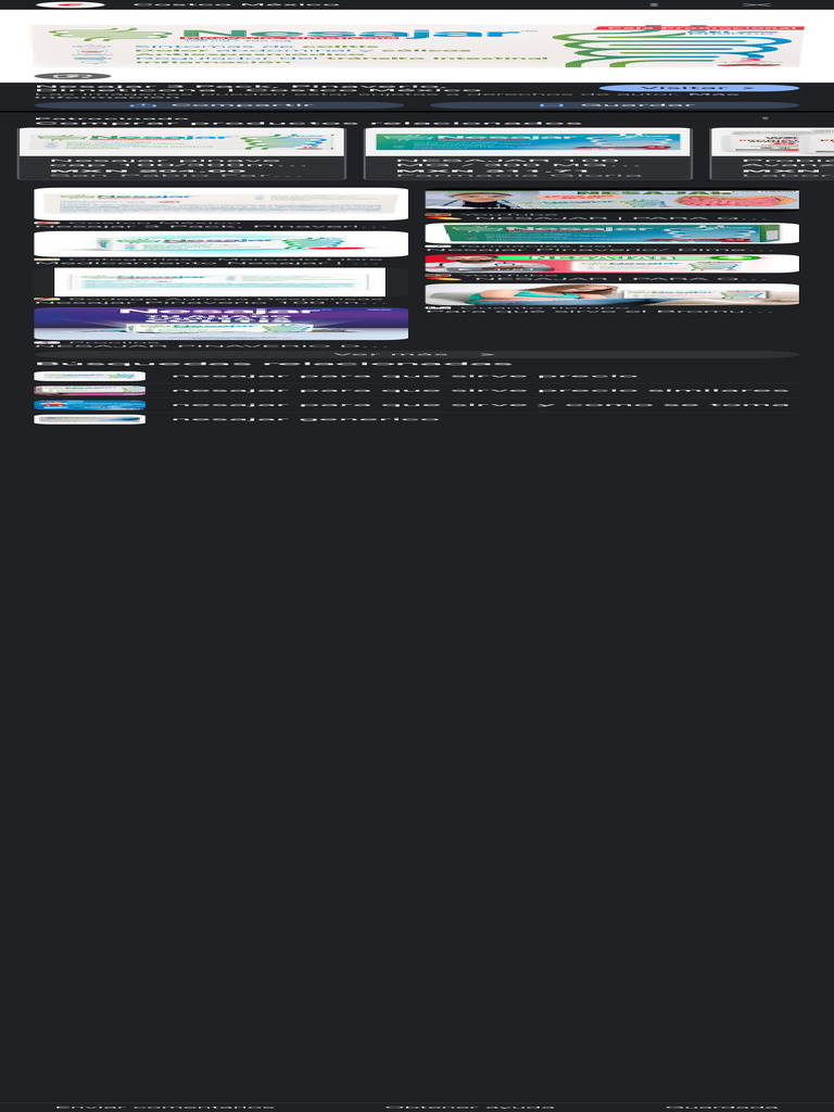Nesajar para Que Sirve - Búsqueda de Google | PDF