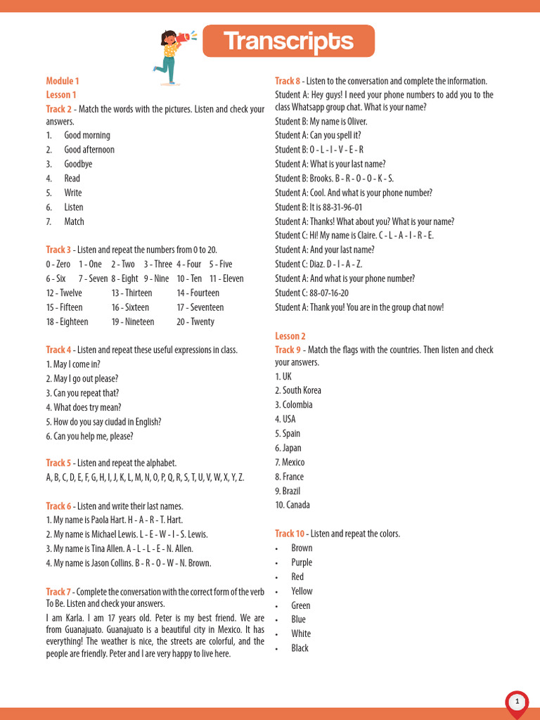 English Learning Audio Tracks | PDF