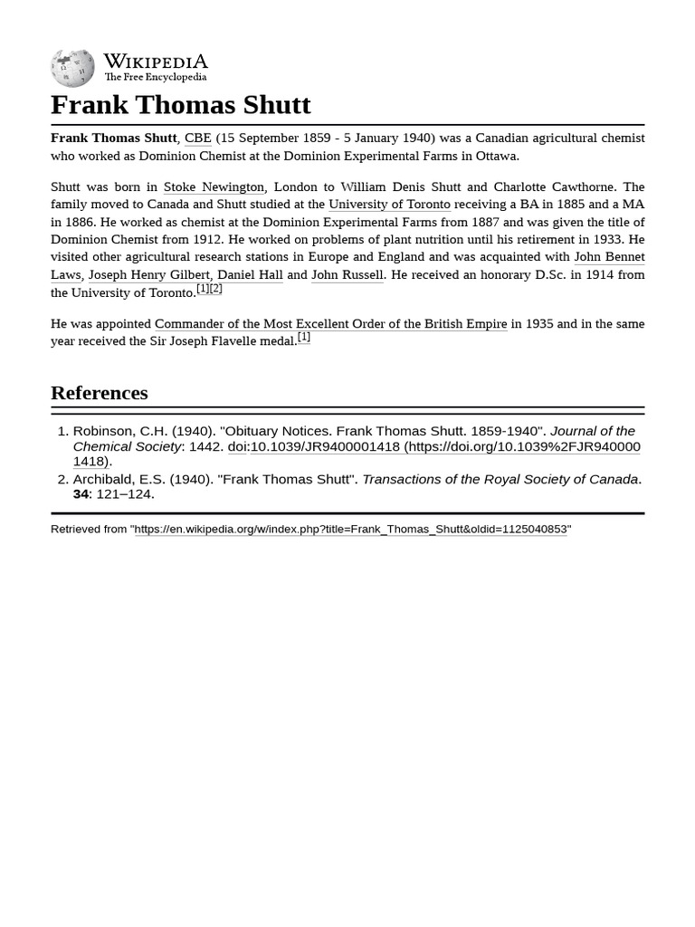 Frank_Thomas_Shutt | PDF