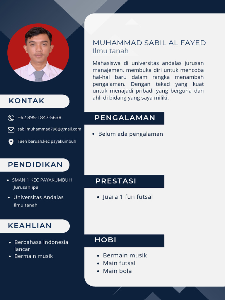 CV Sabil | PDF