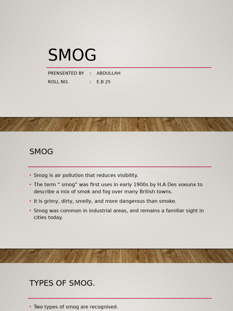 Smog Ab | PDF