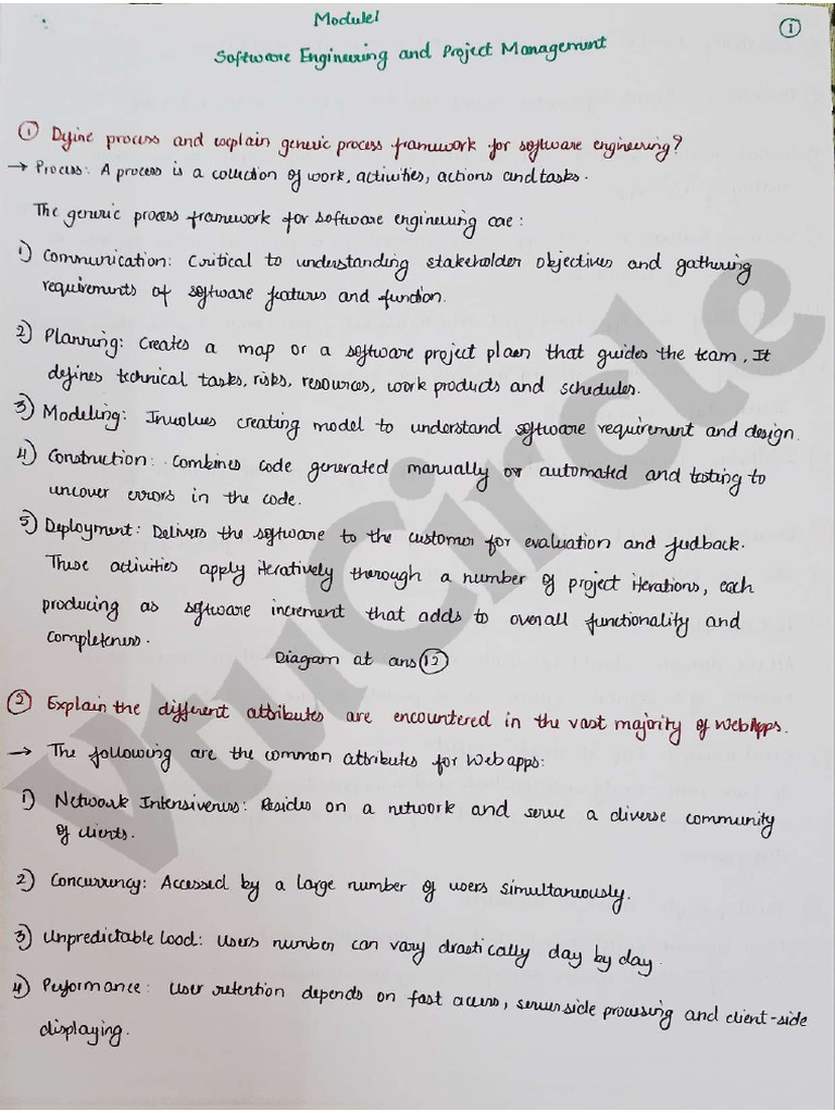 BCS501 Important Question | PDF