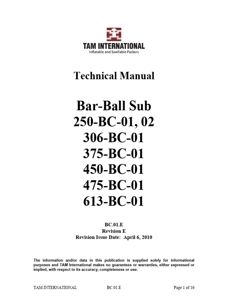 BC.01.E | PDF | Manufactured Goods
