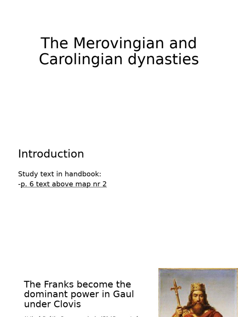 Merovingian and Carolingian Dynasties | PDF | Charlemagne | Holy Roman ...