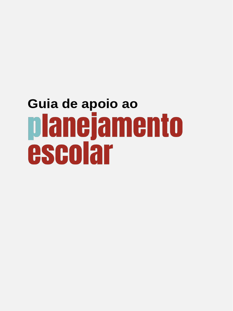 Guia de Apoio Ao Planejamento Escolar 2025 - SEDUC - SP | PDF | Pedagogia | Aprendizado