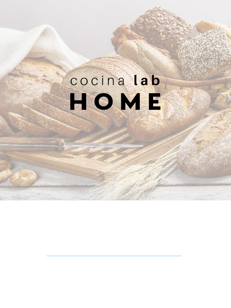 Recetario - Panes Caseros - CLH | PDF | Panes | Levadura