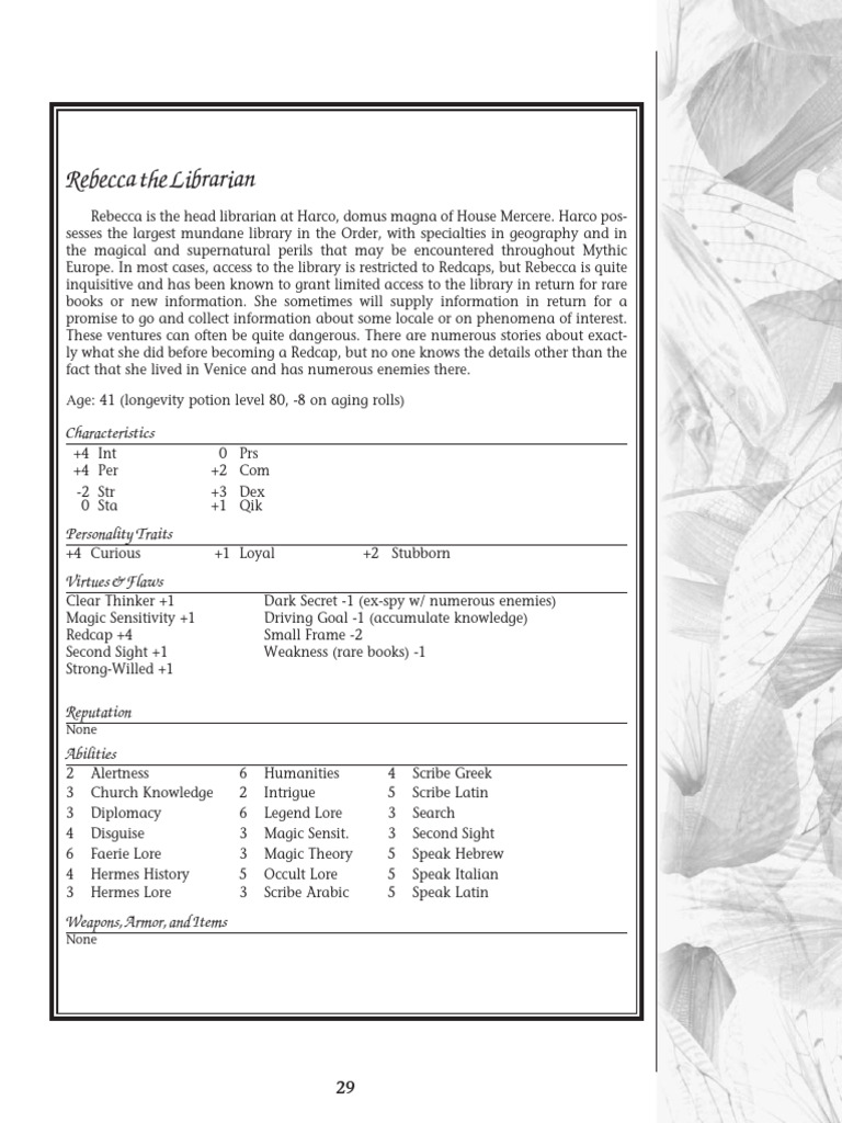 Faeries Revised Edition Ars Magica - Partie2 | PDF | Fairies