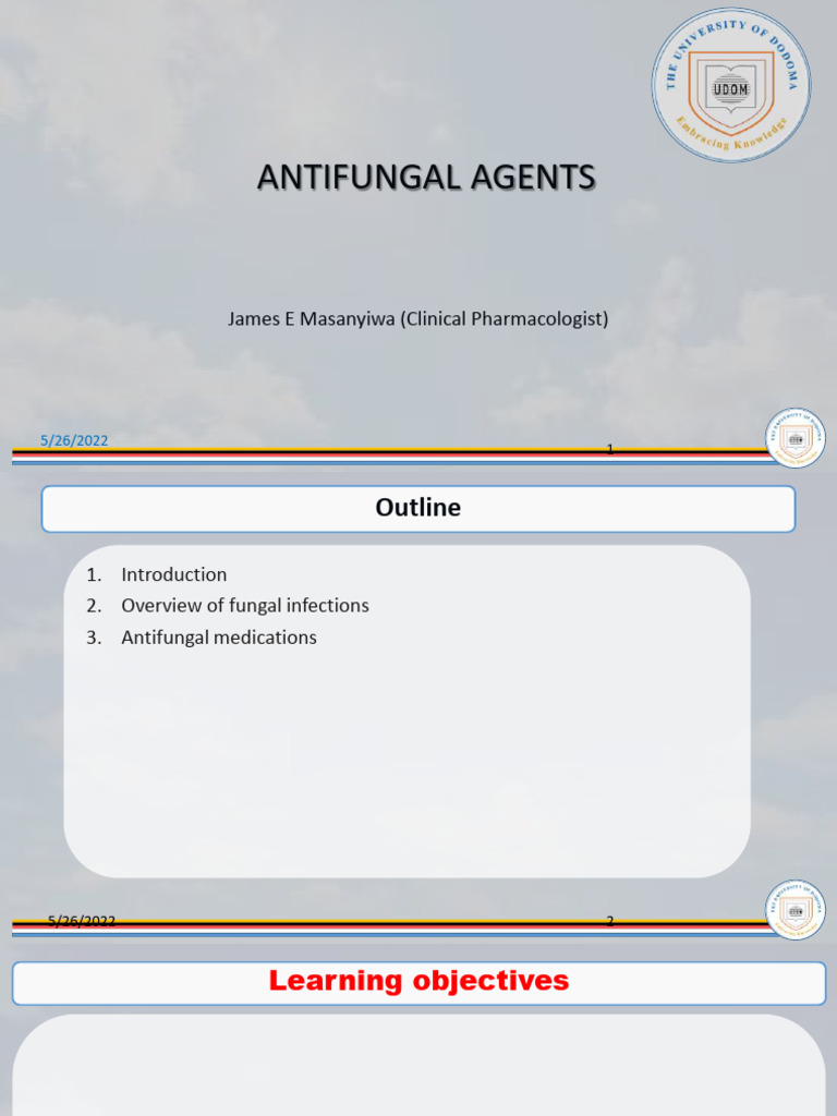 Antifungal Agents | PDF | Cytochrome P450 | Candidiasis