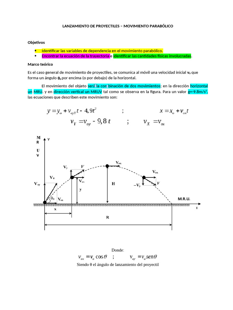 Apunte Lab 2 | PDF | Pendiente | Mecánica