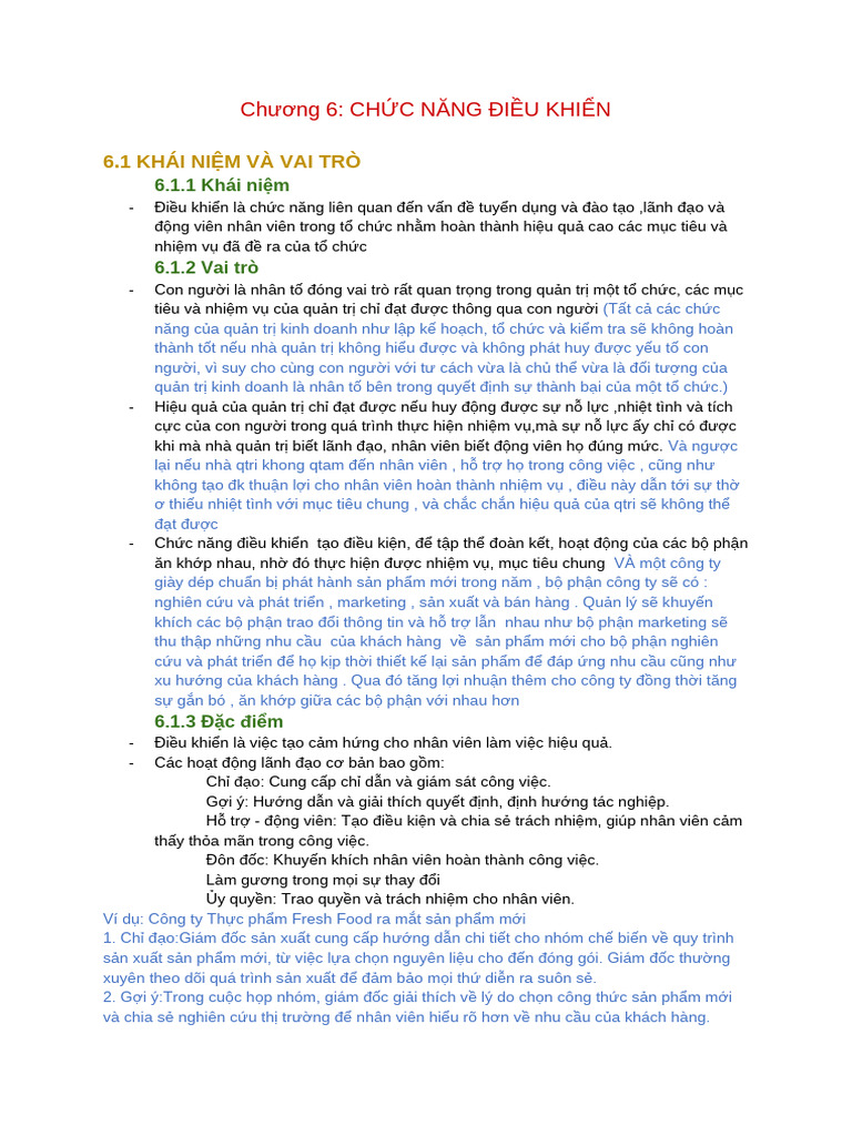 Chức năng điều khiển - QTH | PDF