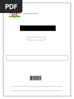 Revision Test Term 1 Grade 9 2025-1 | PDF | Multiple Choice | Mathematics