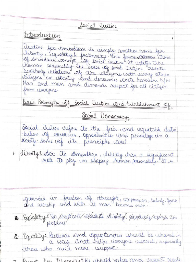 Understanding Social Justice Principles | PDF