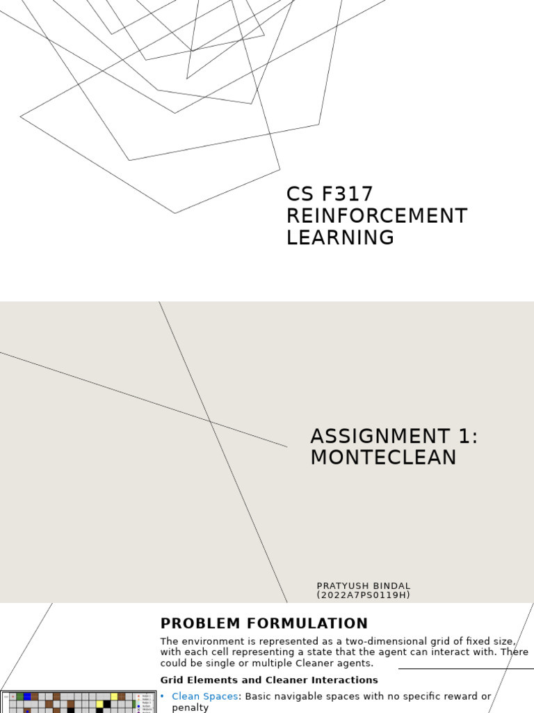 RL Assignment Presentation | PDF | Algorithms | Applied Mathematics