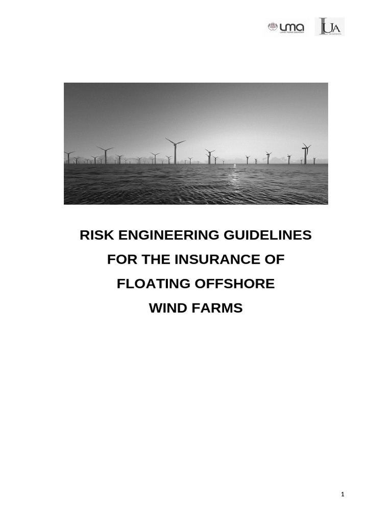 Risk Engineering for Offshore Wind Insurance | PDF | Offshore Wind ...