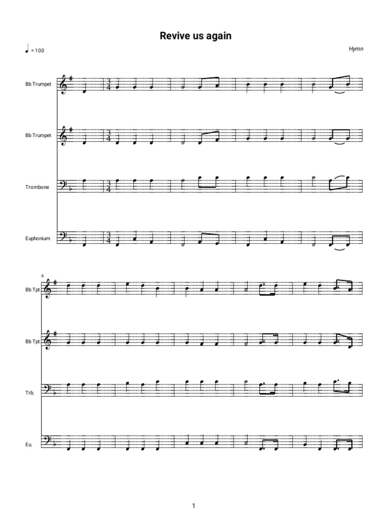 Revive us again | PDF