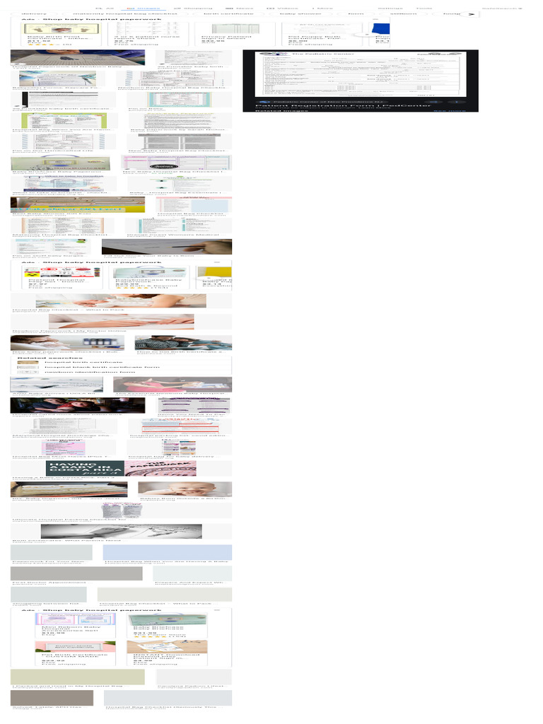 Baby Hospital Paperwork - Google Search | PDF | Health Care | Medicine