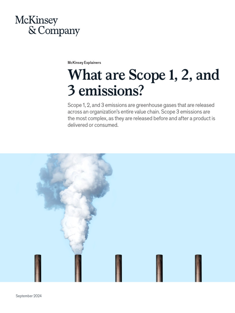 McKinsey What-Are-Scope-1-2-And-3-Emissions-Final | PDF | Carbon Footprint | Climate Change ...