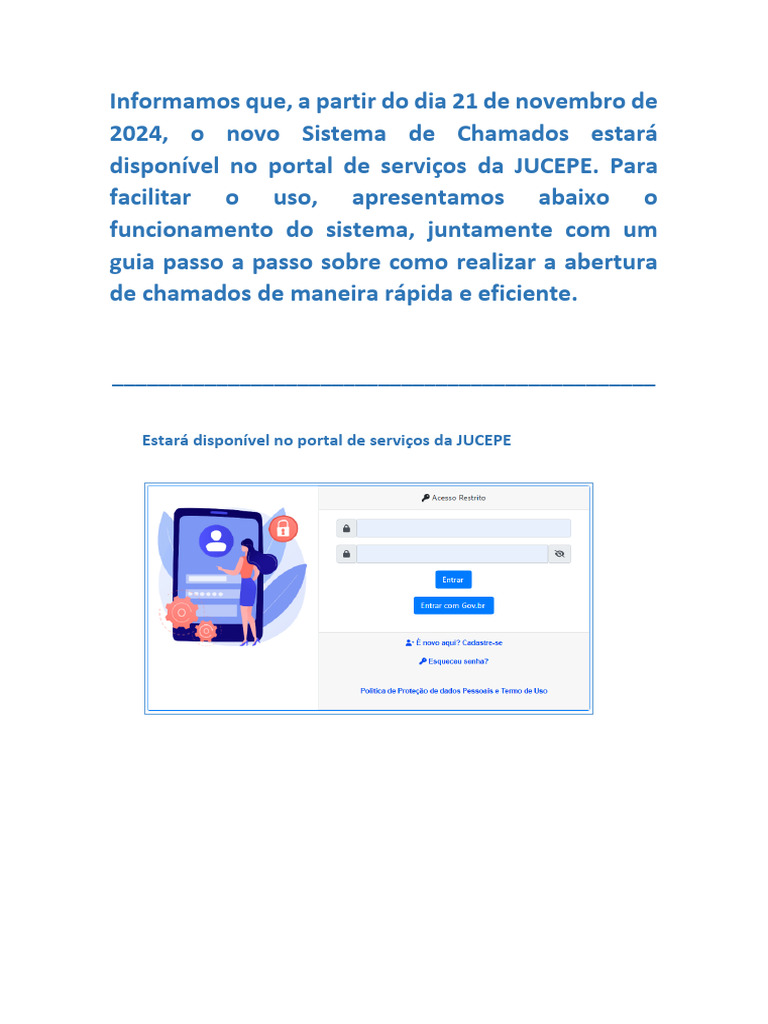 Passo A Passo - Chamados | PDF