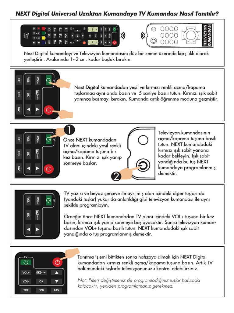 Next Digital Kullanim Kilavuzu | PDF