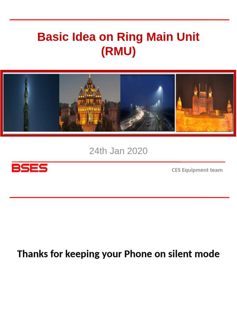 RMU | PDF | Relay | Power Supply