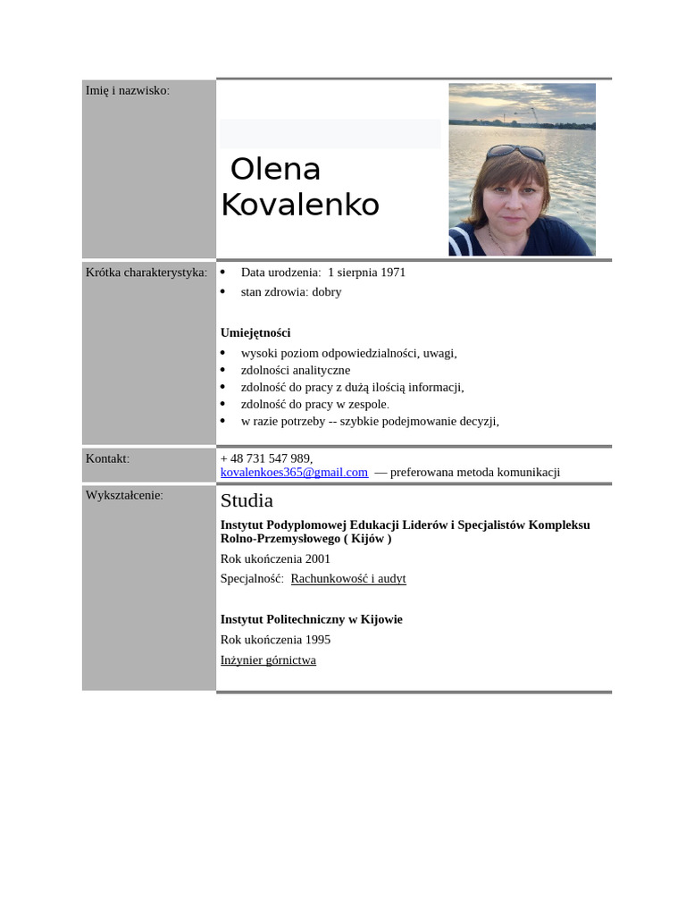 2023-08 CV Olena Kovalenko | PDF