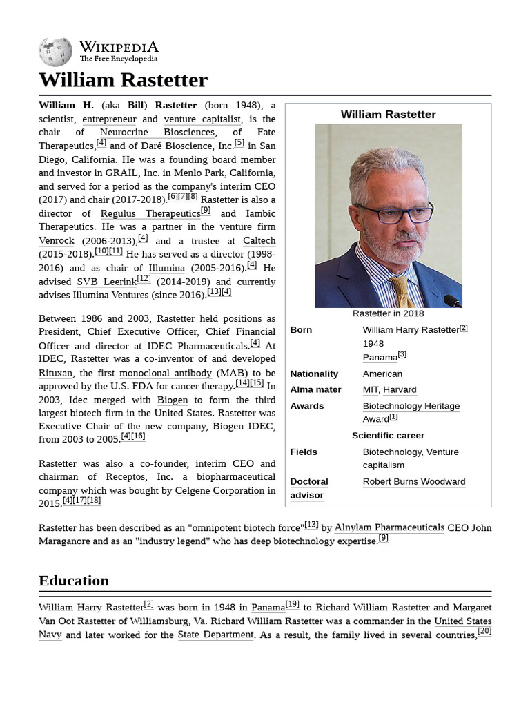 William_Rastetter | PDF