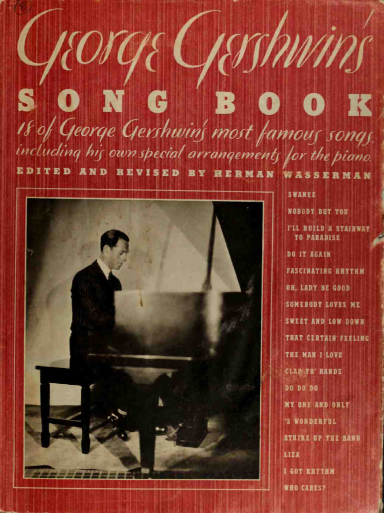 Gershwin, George - George Gershwin_s Song-book | PDF | Sheet Music ...